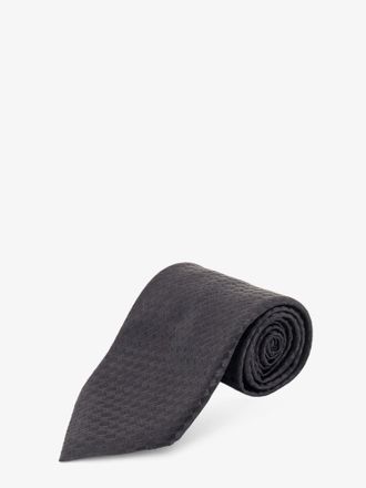 Tom Ford Silk tie with geometric pattern - TOM FORD - gender_Man