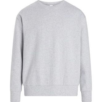 Calvin Klein Sweat-Shirt Homme L/S, Gris (Gris Moyen chin&eacute;), XL