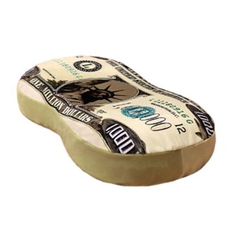 Generic Bargeld-Schlafkissen - Bargeldpolster, Bargeldkissen Pl&uuml;sch, 13x9 Zoll Geldschein-Druckkissen | Nickerchenkissen, Witzige Geldnoten Im Trendigen Look,