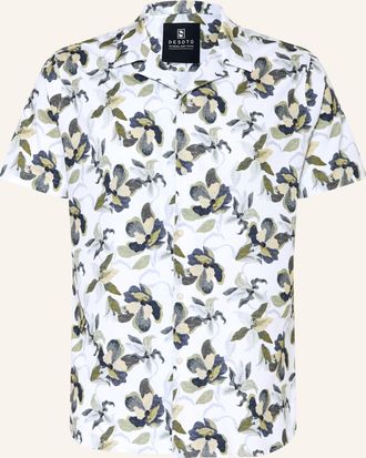DeSoto Desoto Resorthemd Lido Slim Fit Aus Jersey gruen