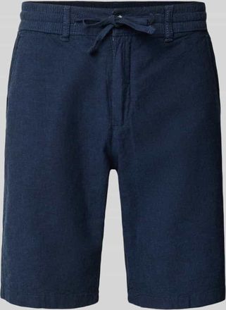 Lindbergh Bermudas aus Leinen-Mix mit franz&ouml;sischen Eingrifftaschen