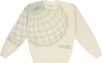 Aimé Leon Dore sweat à logo imprimé - Tons neutres