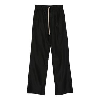 Moncler Homme, Pantalons, Noir, Taille: M Pantalon Tiss&eacute; &agrave; Cordon de Serrage