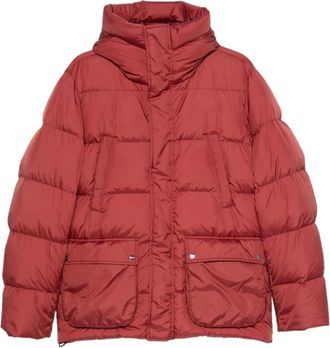 Herno Doudoune matelass&eacute;e &agrave; capuche - Homme - Vestes - Rouge - Taille: XL