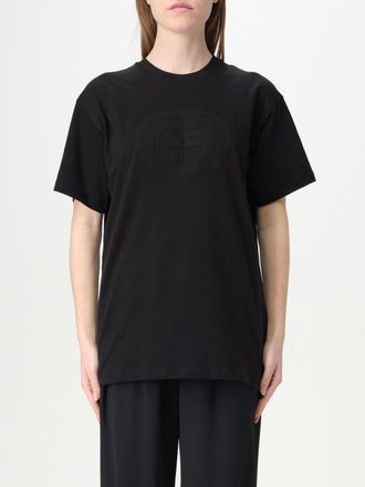 Elisabetta Franchi T-Shirt ELISABETTA FRANCHI Femme couleur Noir