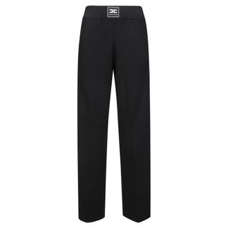 Elisabetta Franchi Damen, Hosen, Schwarzk, XSGr&ouml;&szlig;e