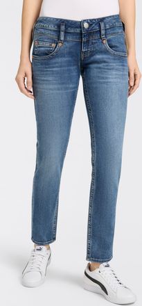 Herrlicher Slim-fit-Jeans HERRLICHER Pitch Slim Denim Stretch, Damen, Gr. 29, L&auml;nge 32, blau (snake blau), Denim/Jeans, Obermaterial: 98% Baumwolle, 2% Elasthan,