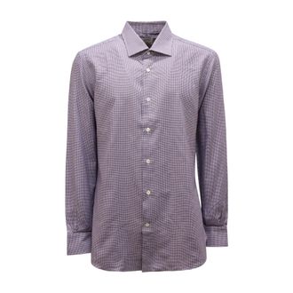 Mazzarelli Camicia Slim Shirt - - Shirts - Herren - Mehrfarbig - M