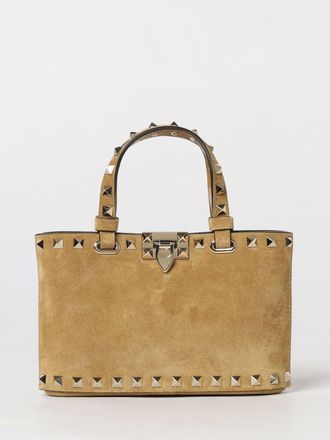 Valentino Garavani Mini sac &agrave; main Rockstud en cuir avec broderies et clous