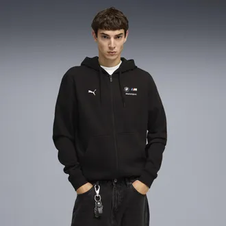Puma Veste en polaire &agrave; capuche Essentials BMW M Motorsport Homme, V&ecirc;tements, Noir, XXL
