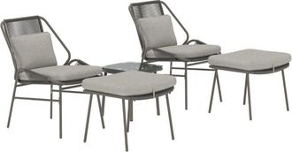 ebuy24 Zakynthos Loungeset braun