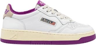 Autry Femme, Chaussures, Blanc, Taille: 39 EU Medalist Low Baskets