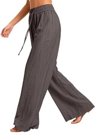 Generic Pantalon Carreaux Femme Pantalon Court Fit Camel pour Extensible Leopard Soldes Paperbag Cheville C&eacute;r&eacute;monie Carrot Muscu W28 Essentials Italien Randon