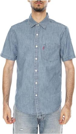 Levi's Homme, Chemises, Bleu, Taille: XL Sunset Standard Shirt