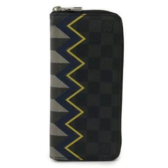 Louis Vuitton Pre-owned Karakoram Damier Graphite Long Zipper Wallet - Homme - Pre-owned - Noir - Taille: ONE Size