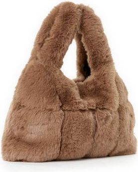 Au Printemps Paris Sac à main en fourrure