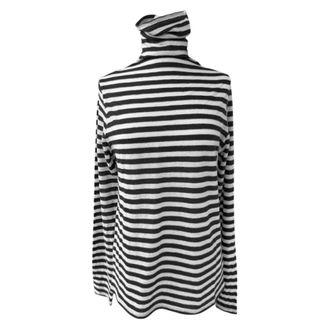 PDR Phisique Du Role Femme, Pulls, Multicolore, Taille: 40 FR Col Roul&eacute; &Agrave; Rayures