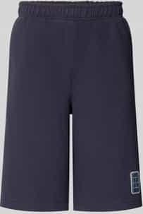 Lacoste Relaxed Fit Sweatshorts aus Baumwoll-Mix