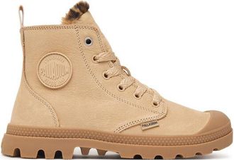 Palladium Schn&uuml;rstiefeletten Pampahi Zip Wlwild 94979-257-M Beige