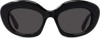 Loewe Femme, Accessoires, Noir, Taille: 51 MM Curvy Lunettes de soleil