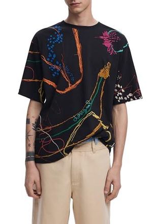 Desigual TS_MATARO, 2000 Black, XL