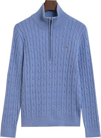 GANT Stretch Cotton Cable Half-Zip