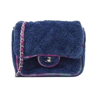 Chanel Pre-owned Schultertasche aus Mischfaser - - Pre-owned - Damen - Blau - ONE SIZE