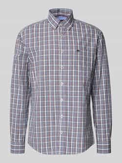 Fynch-Hatton Regular Fit Freizeithemd mit Button-Down-Kragen
