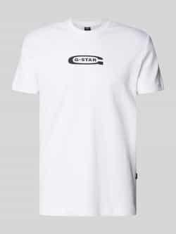 G-Star T-Shirt mit Label-Print