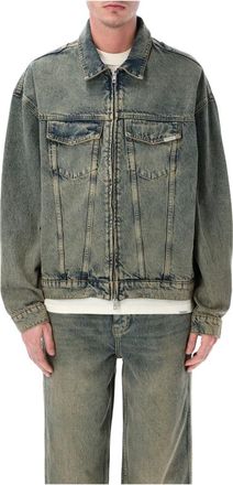 Represent Represent, Homme, Vestes, Bleu, Taille: S Veste en jean R4