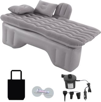 Generico Auto-Luftmatchel: Kompaktes aufblasbares Bett, Rücksitz, Schlaflösung für Reisen, Wandern, Abenteuer, Camping, Schlafkonfiguration, Relax