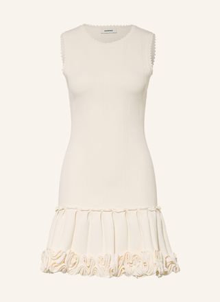 Sandro Sandro Kleid Mit R&uuml;schen weiss