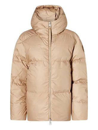 Canada Goose Gef&uuml;tterte Kapuzenjacke - Nude