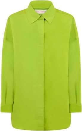 Valentino Garavani Femme, Blouses et Chemises, Vert, Taille: 36 FR Blouses & Chemises