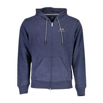 La Martina Herren, Sweatshirts & Hoodies, Blau, 2XLGröße