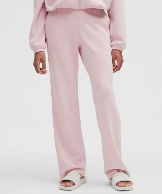 lululemon Pantalon droit taille haute Standard pour Femmes - Rose - Taille 2XS