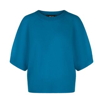 Marc Cain Strickpullover Made in Germany - - Knitwear - Damen - Blau - XL