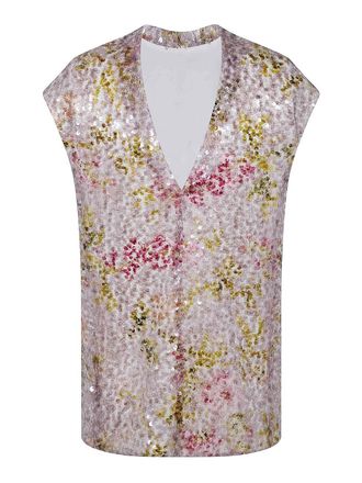 Alberta Ferretti Pull Col Roul&eacute; - Multicolore