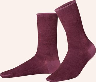 Item m6 Item m6 Socken Sneaker Merino Concious rot