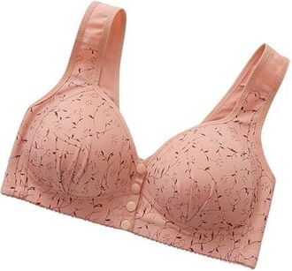 Generic Bonnes choses avec fermeture &agrave; bouton-pression sur le devant, couverture compl&egrave;te, soutien-gorge confortable sans armatures, l&eacute;g&egrave;rement doubl&eacute;, soutie