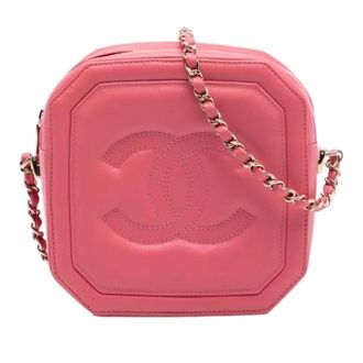 Chanel Sac bandouli&egrave;re en cuir Pre-owned - Femme - Pre-owned - Rose - Taille: ONE Size