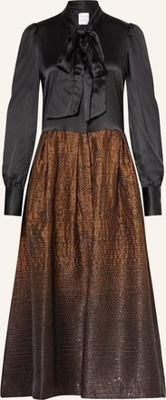 Sara Roka Sara Roka Schluppenkleid Angivy Mit Pailletten braun