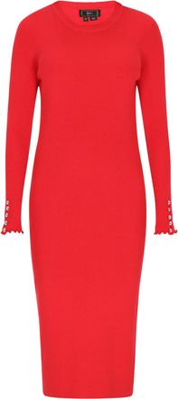 Faina Kleid Frauen Rot