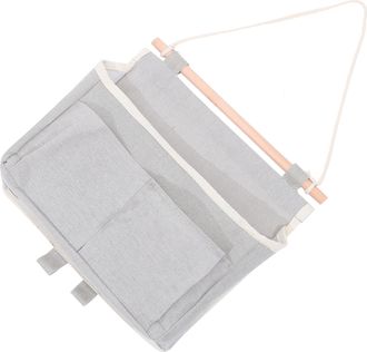 NUOBESTY Praktische Hängende Aufbewahrungstasche Klebehaken Mehrlagige Türhängende Organizer Tasche für Schlafzimmer Küche und Bad Robuste Wandtasche für Brill