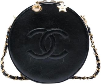 Chanel Pre-owned The Round As Earth Mini Bag - Femme - Pre-owned - Noir - Taille: ONE Size