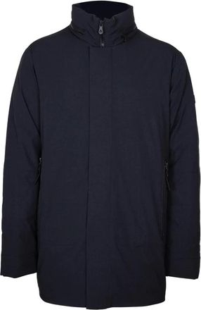 Peuterey Homme, Vestes, Bleu, Taille: M Veste Noire Aw25 Style Léger