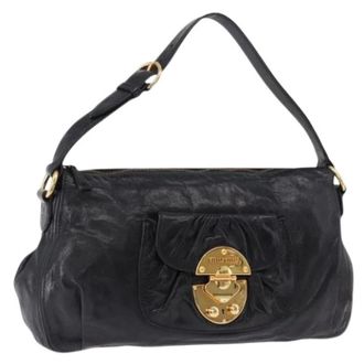 Miu Miu Sac port&eacute; &eacute;paule Pre-owned - Femme - Pre-owned - Noir - Taille: ONE Size