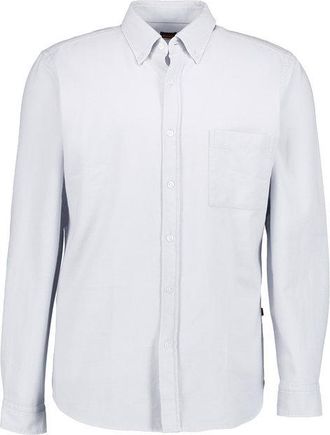 Boss Orange by Hugo Boss BOSS Orange Herren Hemd grau Baumwolle