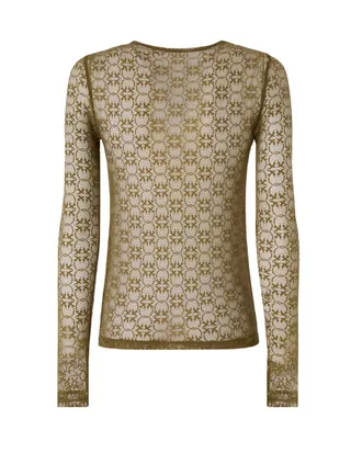 Pinko Lace Blouse - Green