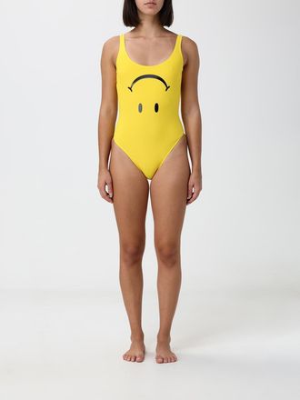 Moschino Einteiliger Badeanzug mit Grafikprint und U-Ausschnitt